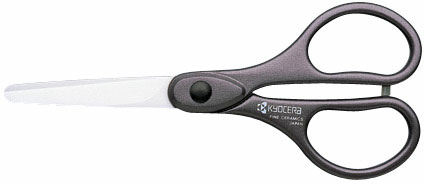 Kyocera Advanced Ceramics (Silver) Ceramic Scissors 1.8" Blade ...
