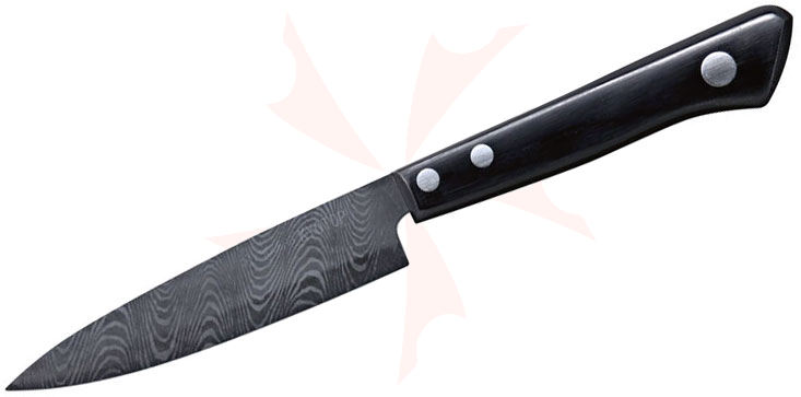 Kyocera Advanced Ceramics Kyotop Utility Knife 4.5" Damascus Pattern ...
