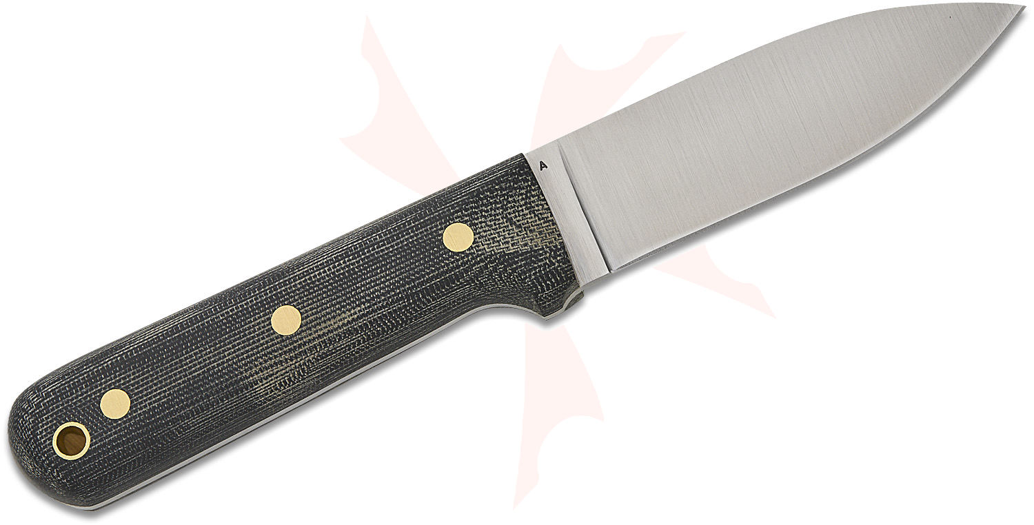 L.T. Wright Genesis Kephart Style 4.25" A2 Flat Grind Fixed Blade Knife ...