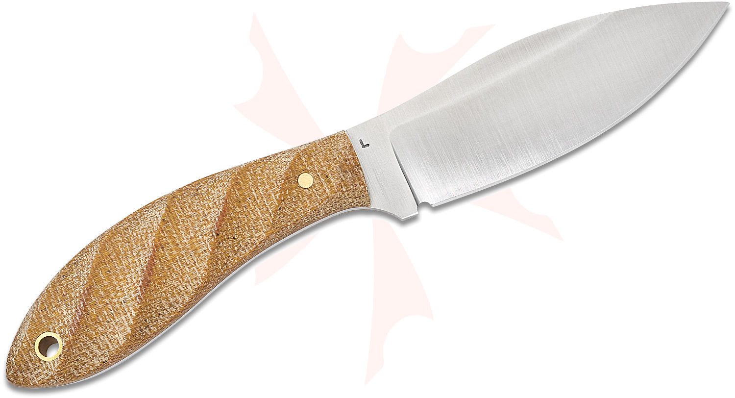L.T. Wright Small Northern Hunter 3.5" AEB-L Saber Grind Fixed Blade ...