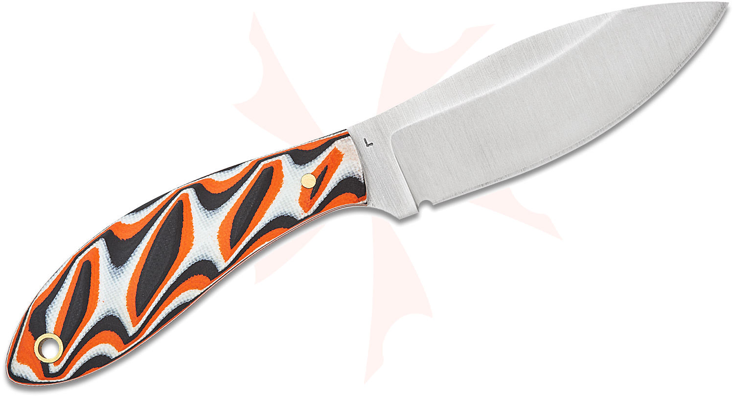 L.T. Wright Small Northern Hunter 3.5" AEB-L Saber Grind Fixed Blade ...