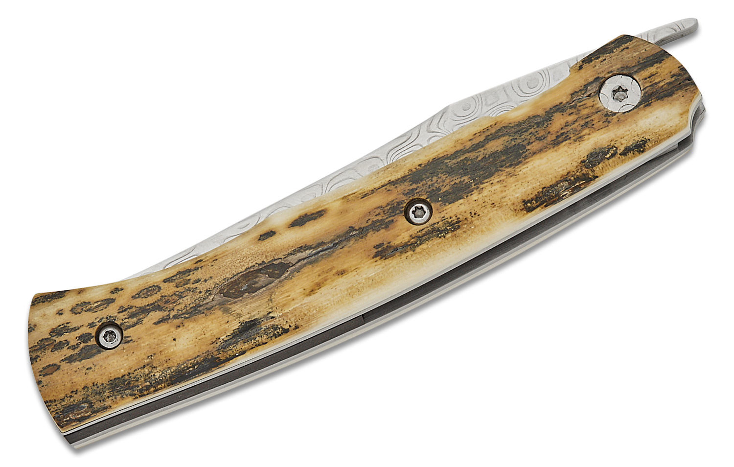 La Cantina Knifemaker Custom Geordie Front Flipper Knife 3" Rose ...