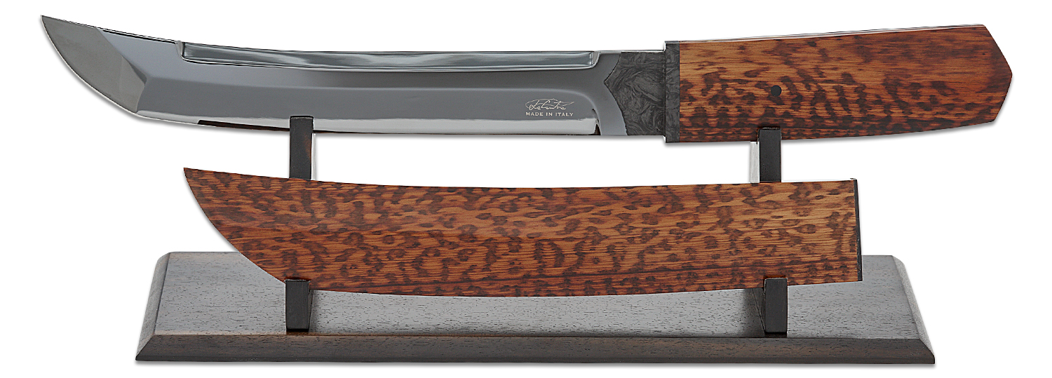 La Cantina Knifemaker Custom Kiddo Fixed Blade Knife 9.75" RWL-34 ...