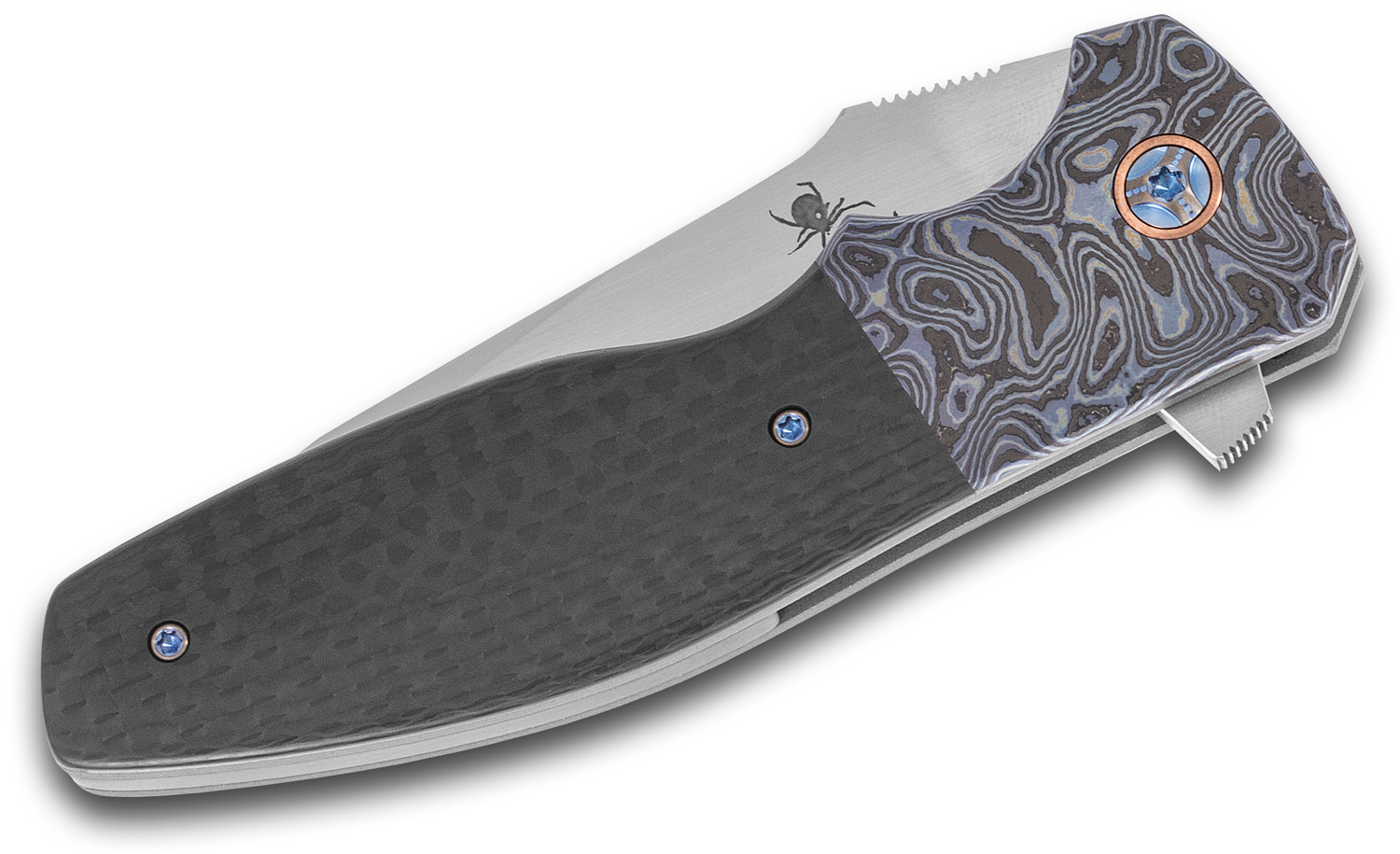 Kirby Lambert Custom Augustus Classic Flipper Knife 3.7" CTS-XHP Hand ...