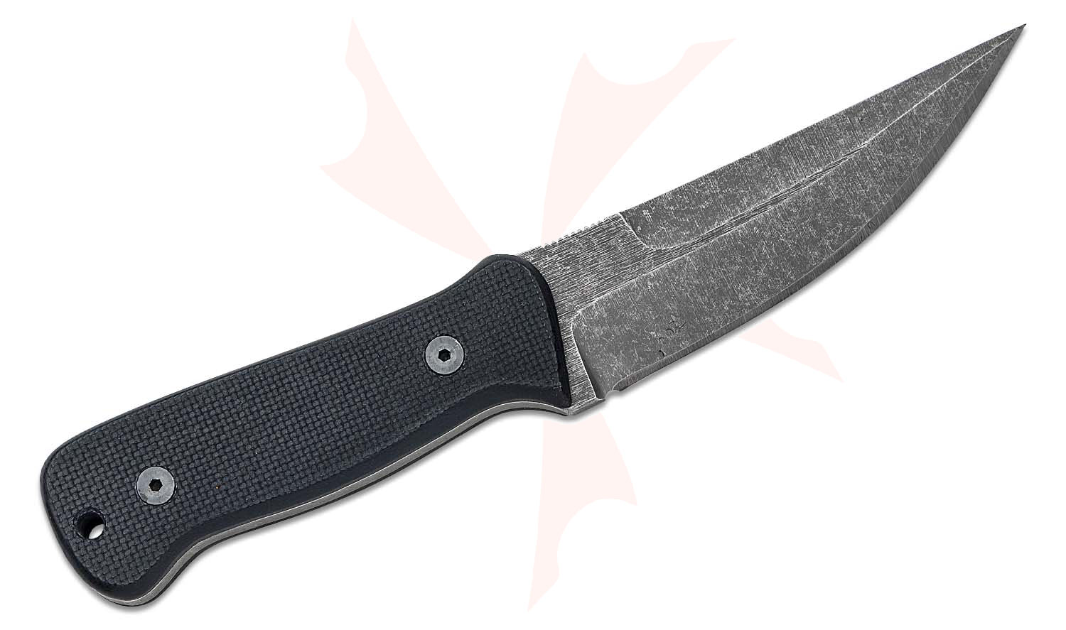 Landau Knives Custom LS-II Persian Fixed Blade Knife 3.75" CPM-154 Acid ...