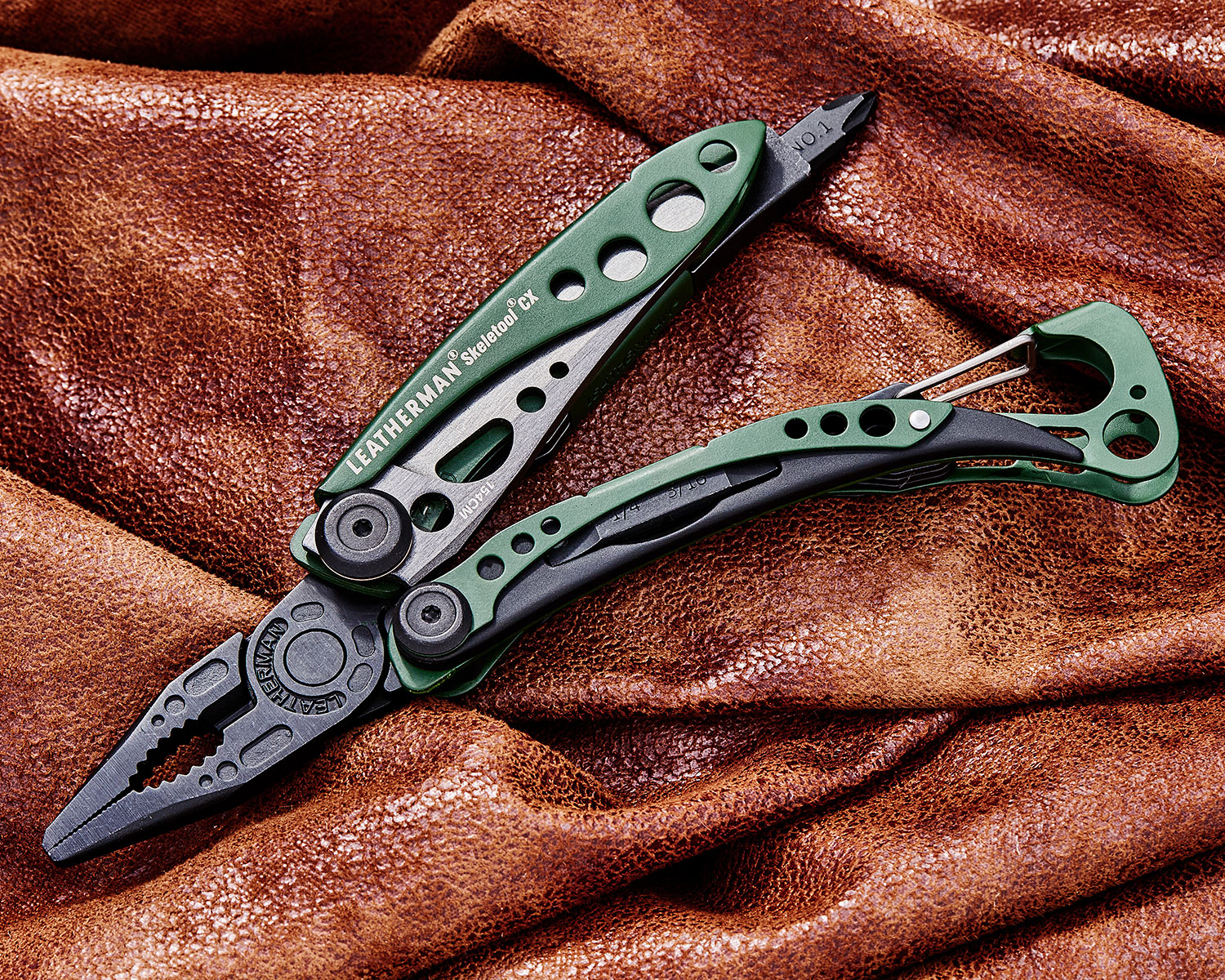 Leatherman Skeletool CX Pocket-Size Multi-Tool, OD Green - KnifeCenter ...