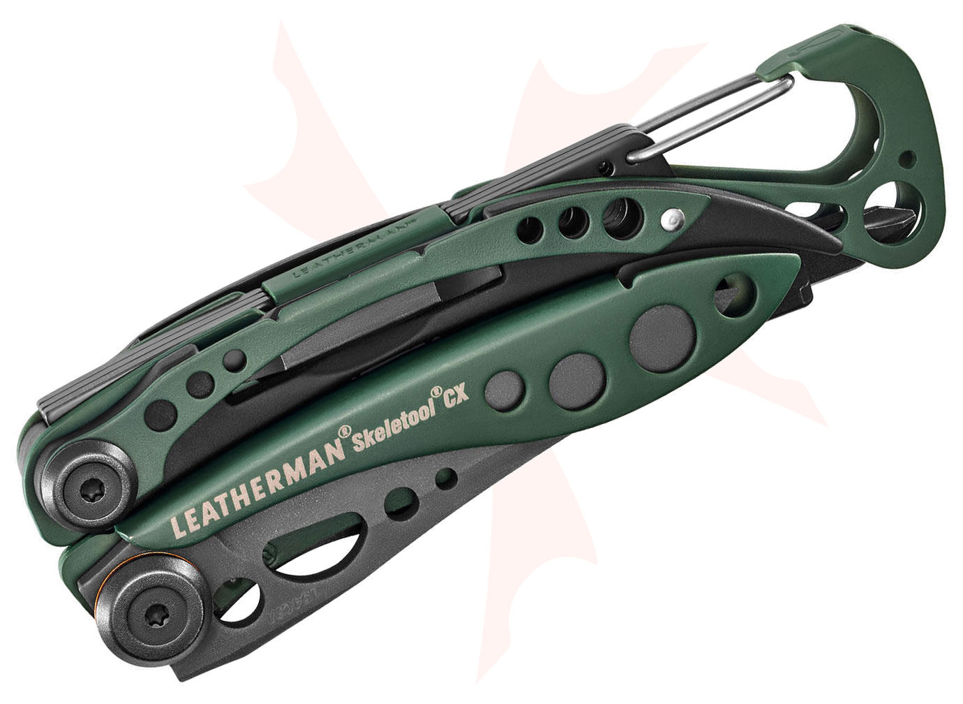 Leatherman Skeletool CX Pocket-Size Multi-Tool, OD Green - KnifeCenter ...