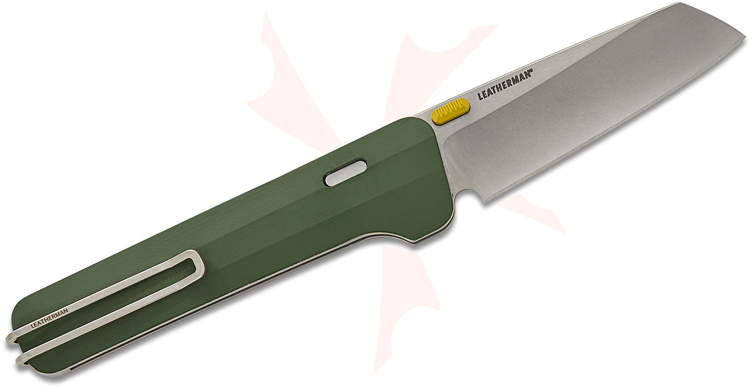 Leatherman USA Made Glider Compression Wedge Lock Folding Knife 3" CPM ...