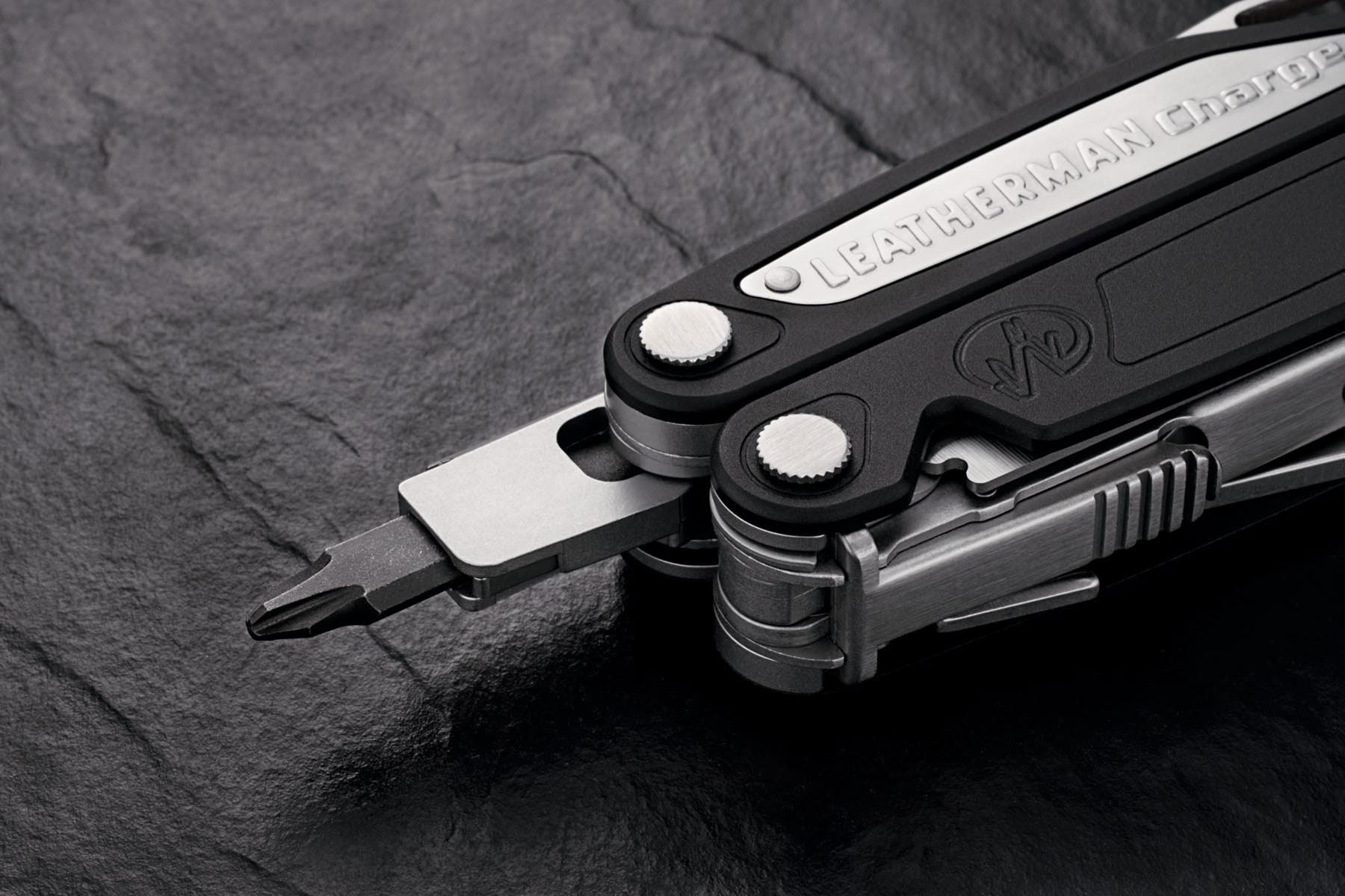 Leatherman Charge AL Full-Size Multi-Tool, Black, Premium Leather ...