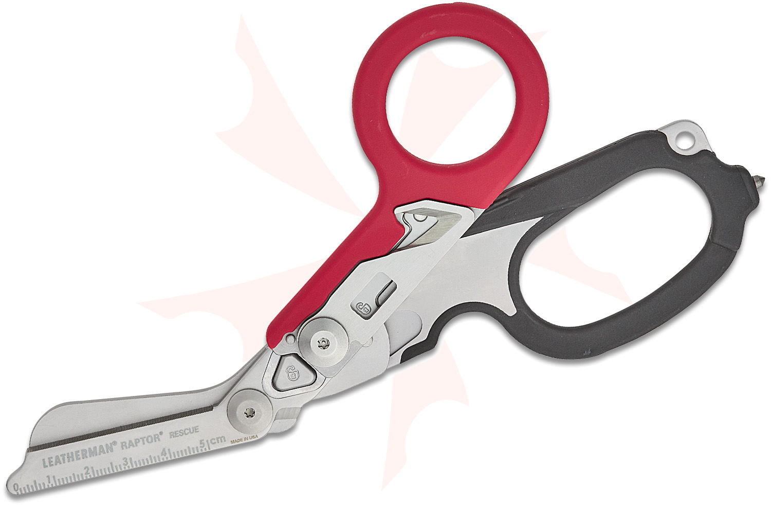 Leatherman Raptor Rescue Medical Shears Full-Size Multi-Tool, Red and ...