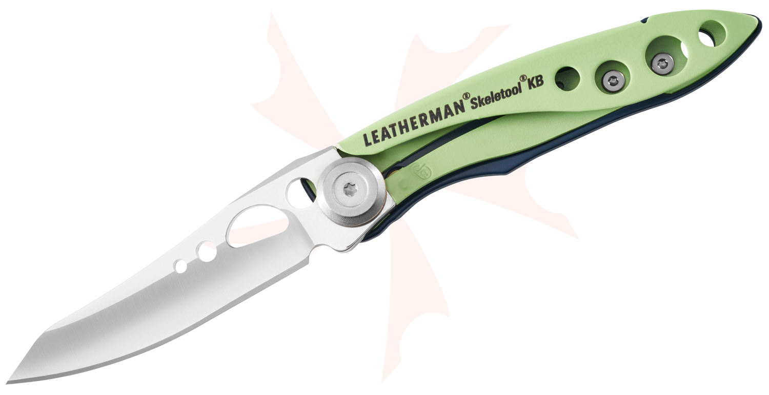 Leatherman Skeletool KB Folding Knife 2.6" Plain Blade, Verdant ...