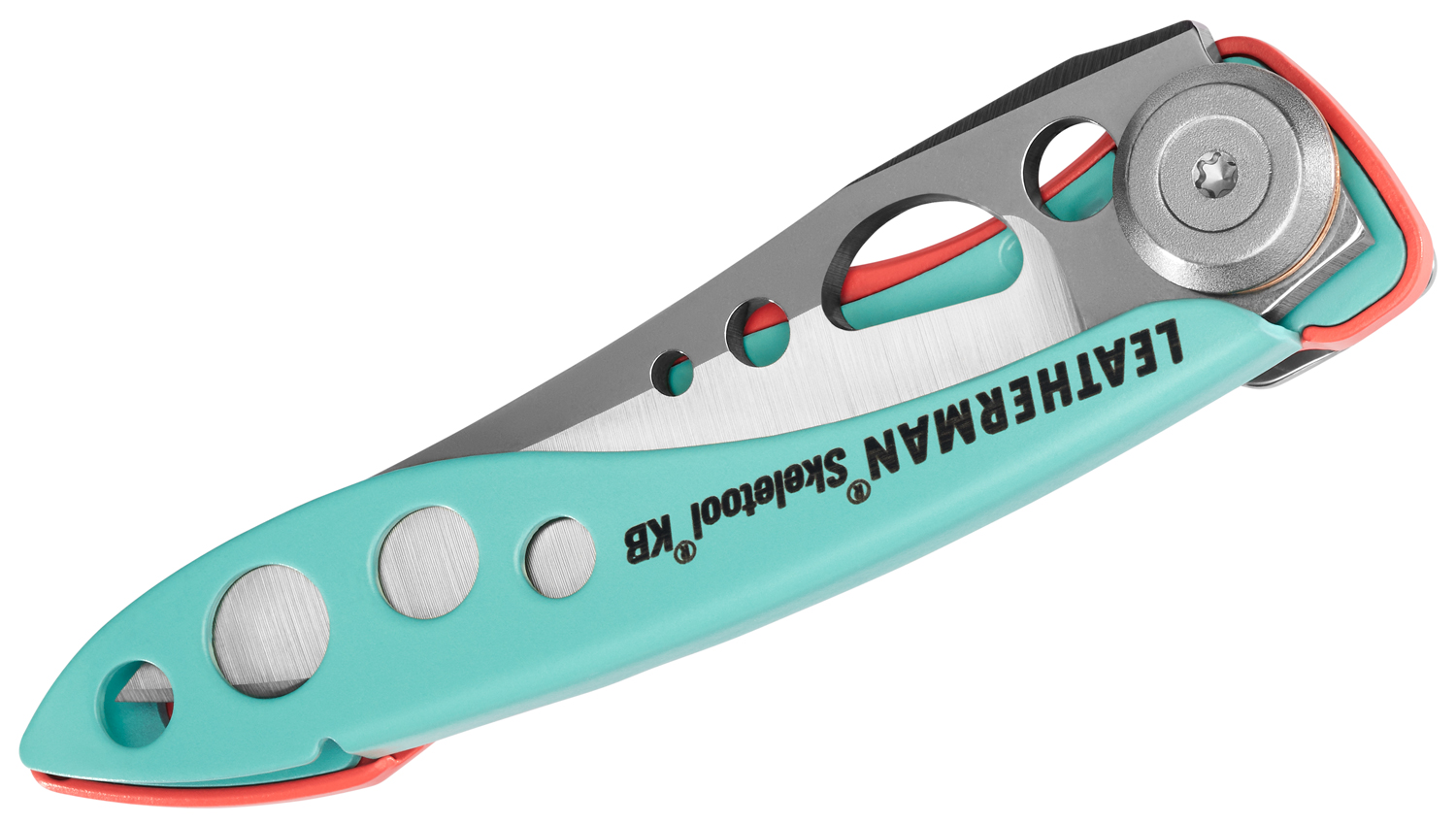 Leatherman Skeletool KB Folding Knife 2.6" Plain Blade, Paradise ...