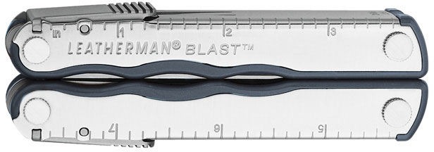 Leatherman Blast Full-Size Multi-Tool, Stainless Steel Finish, Leather ...