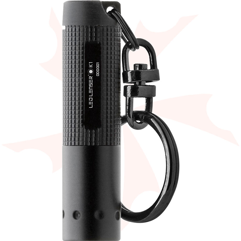 LED Lenser 880101 K1 Keychain-Size LED Flashlight, 16 Lumens, Black ...