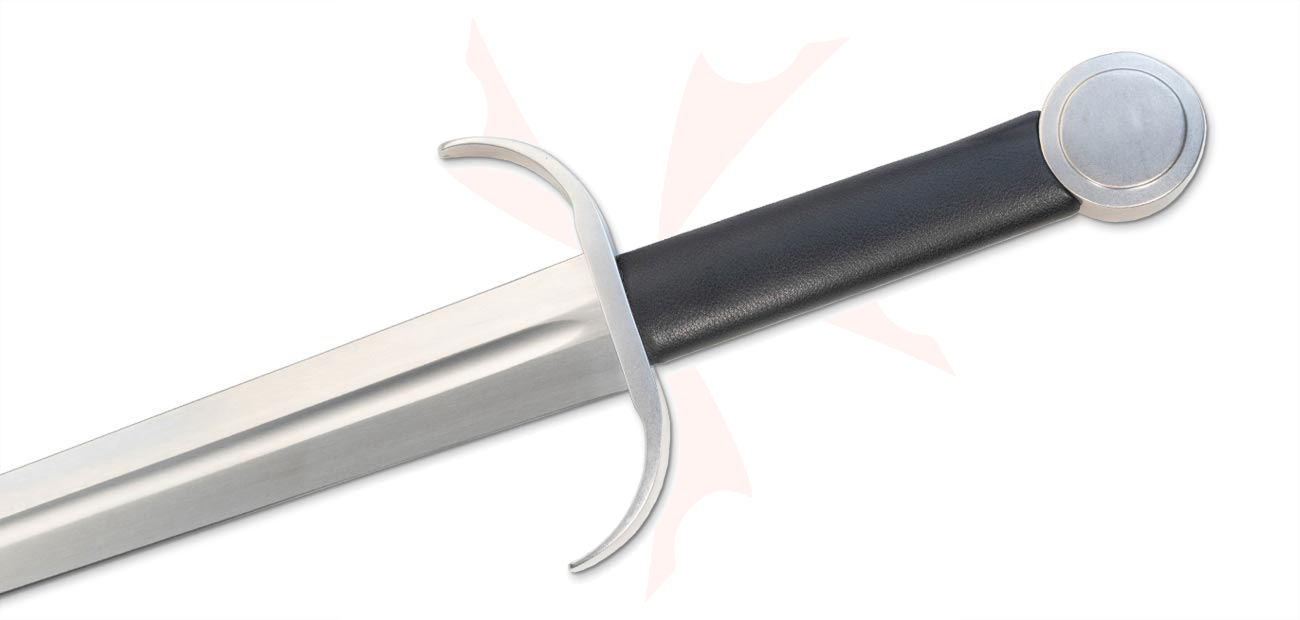 CAS Iberia Legacy Arms Knight's Riding Sword 21" Blade, Leather Wrapped ...