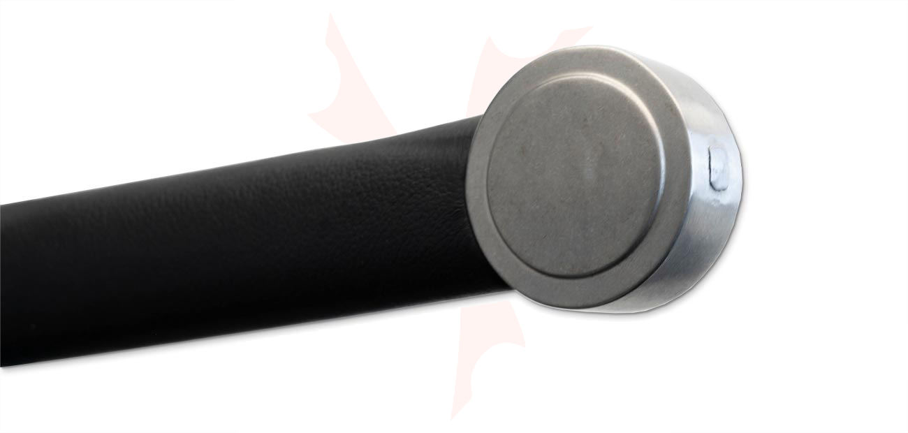 CAS Iberia Legacy Arms Knight's Riding Sword 21" Blade, Leather Wrapped Wood Handle and Scabbard ...