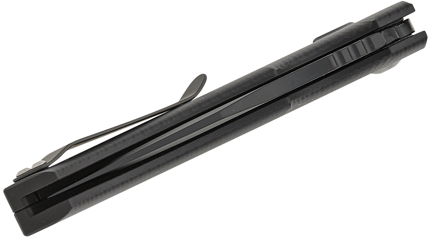 Defiant 7 Les George Valmara AUTO Folding Knife 3.25" CPM-154 Black DLC ...