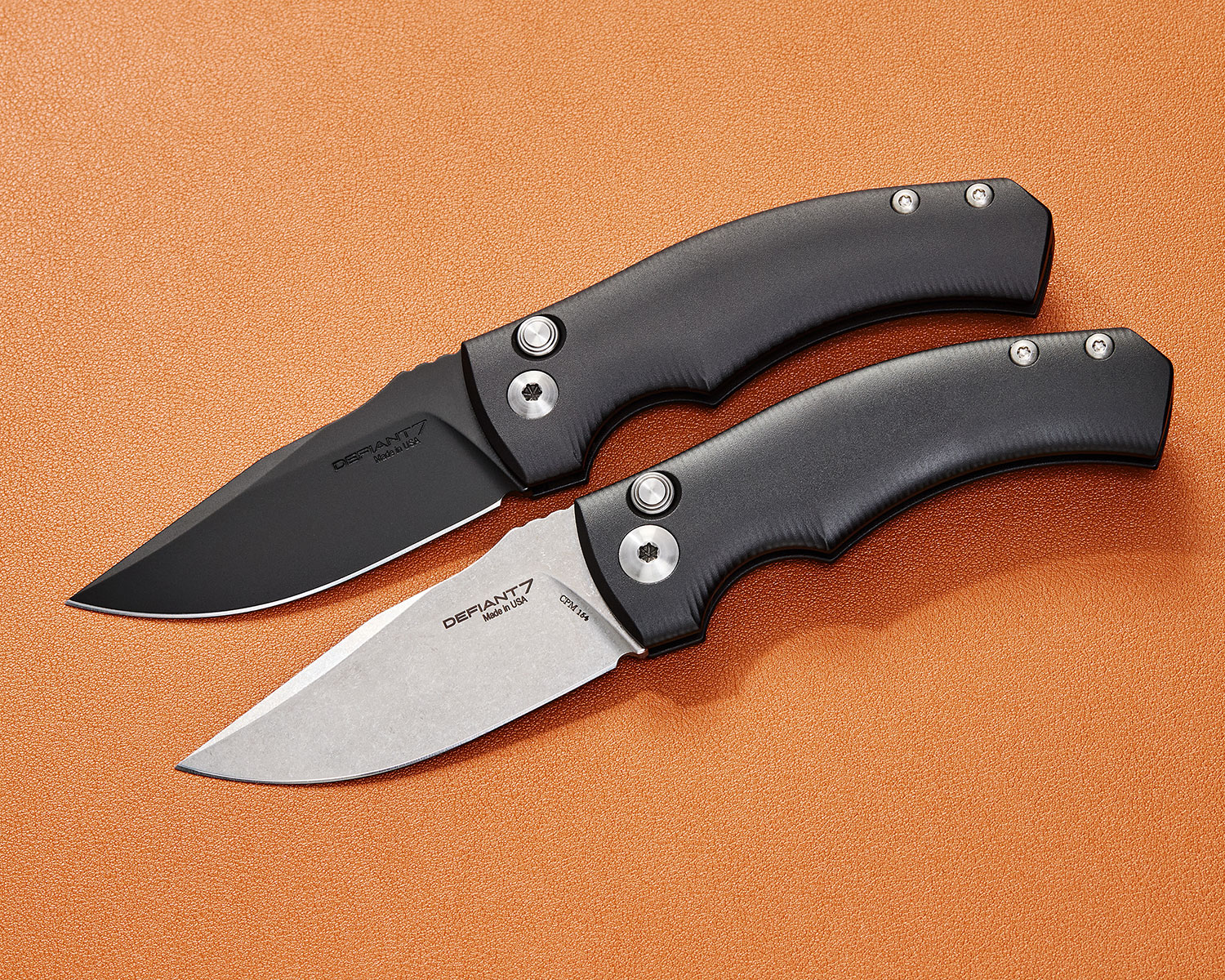 Defiant 7 Les George Valmara AUTO Folding Knife 3.25" CPM-154 ...