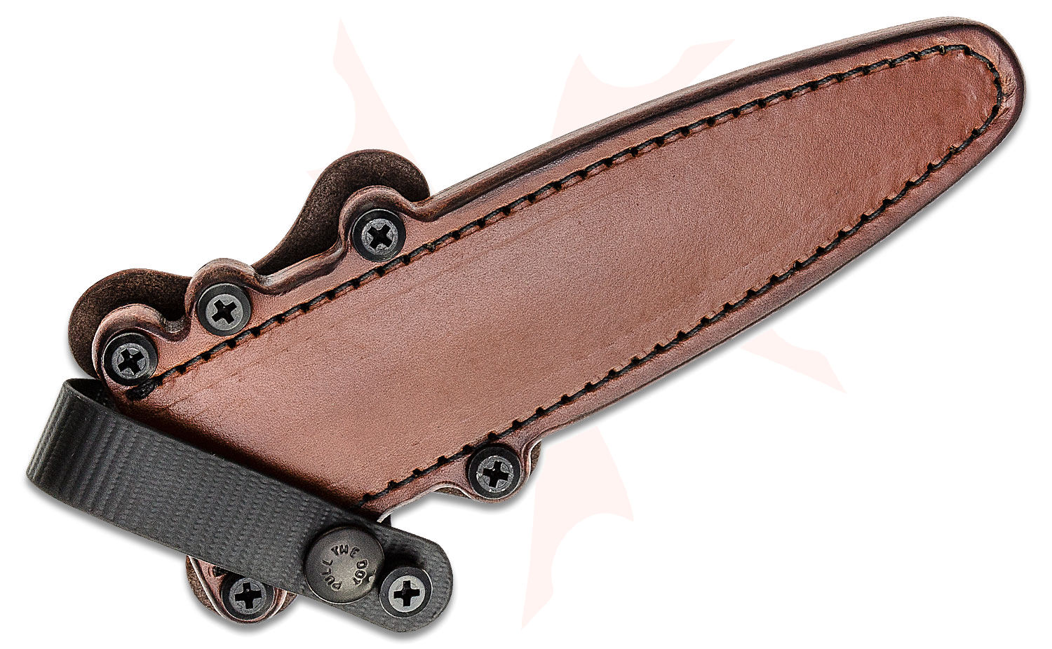 Les George Custom MK1 Trench Fixed Blade Knife 6.75" CPM-3V Double Edge ...