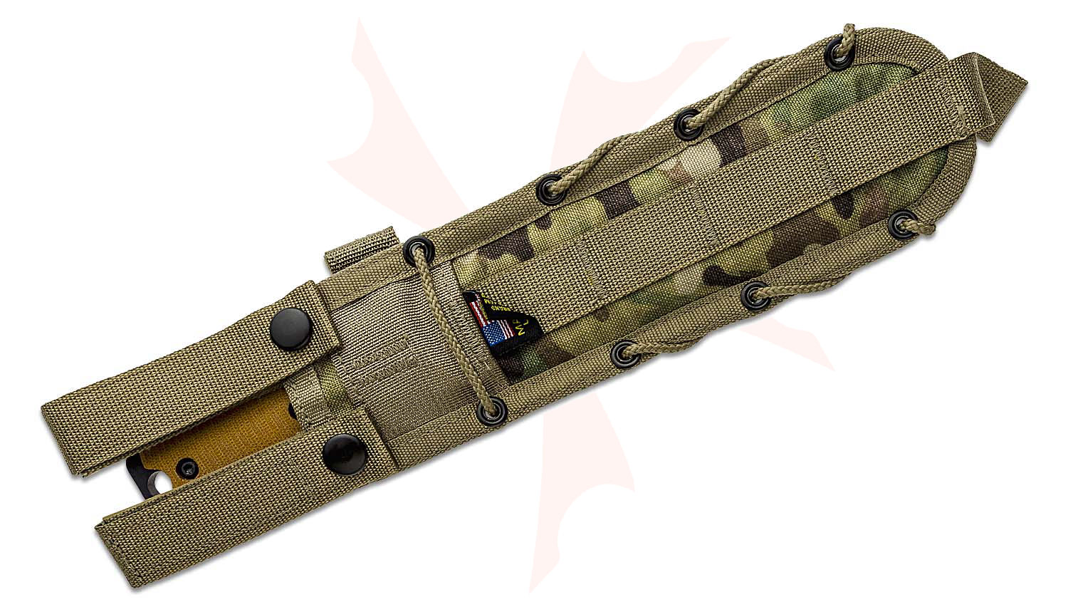 Les George Custom M12 EOD Fixed Blade Knife 6.5" S35VN Black DLC Tanto ...