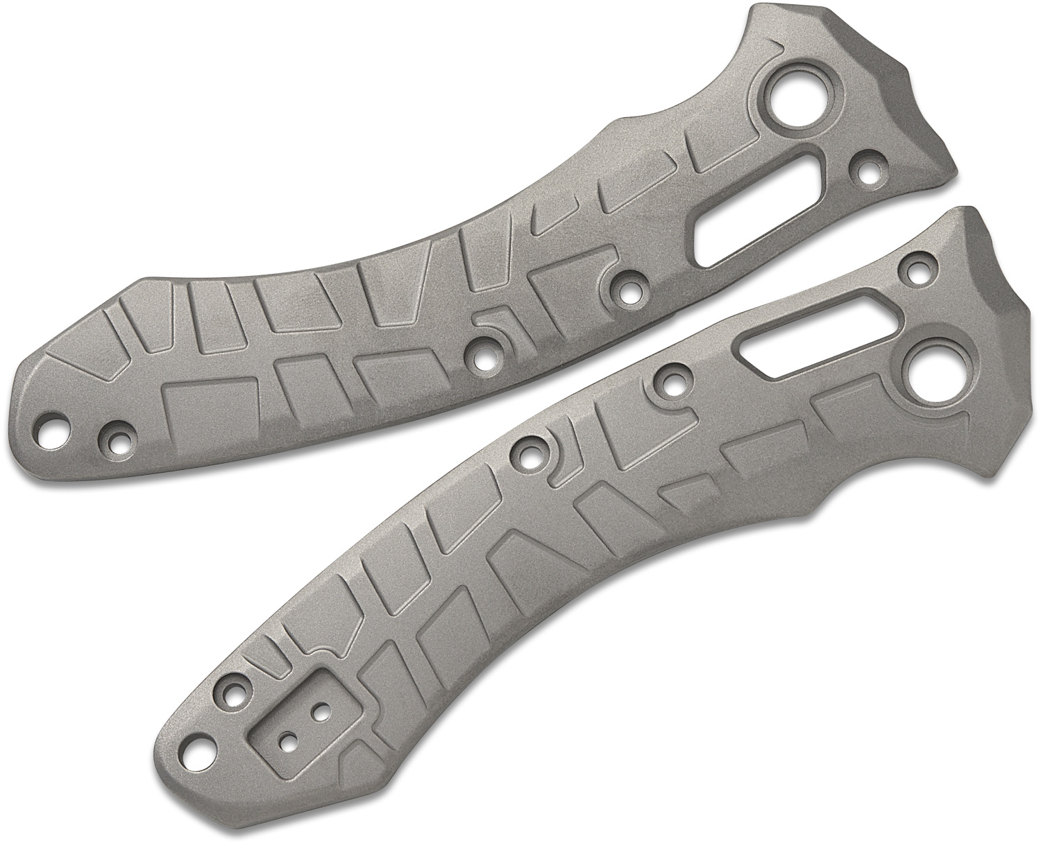 Lex Customs Microtech Amphibian Titanium Scales, Turtle, Bead Blasted, Knife Not Included ...