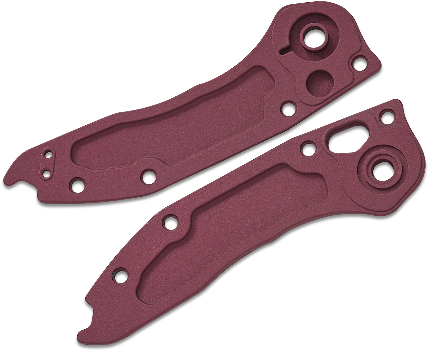 Lex Customs Microtech AUTO Stitch Titanium Scales, Turtle, Cranberry Frost, Knife Not Included ...