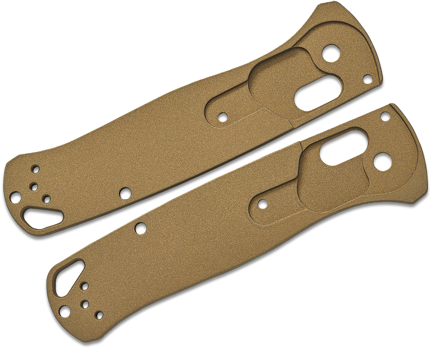 Lex Customs Benchmade 535 Bugout Titanium Scales, Turtle, Burnt Bronze, Knife Not Included ...