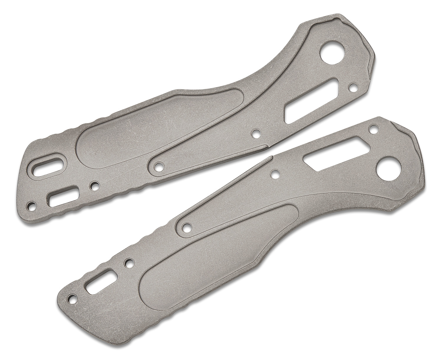 Lex Customs Microtech MSI Titanium Scales, Turtle, Glass Bead Blasted, Knife Not Included ...