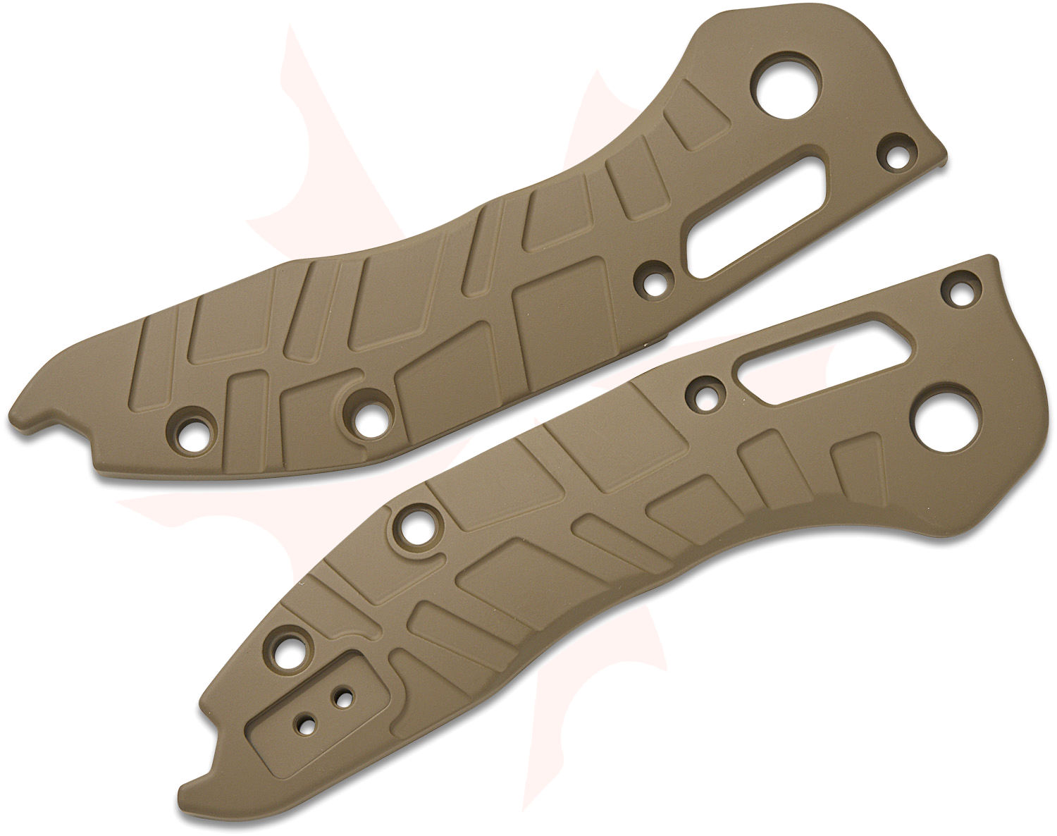 Lex Customs Microtech Stitch Titanium Scales V2, Turtle, Glock Flat ...