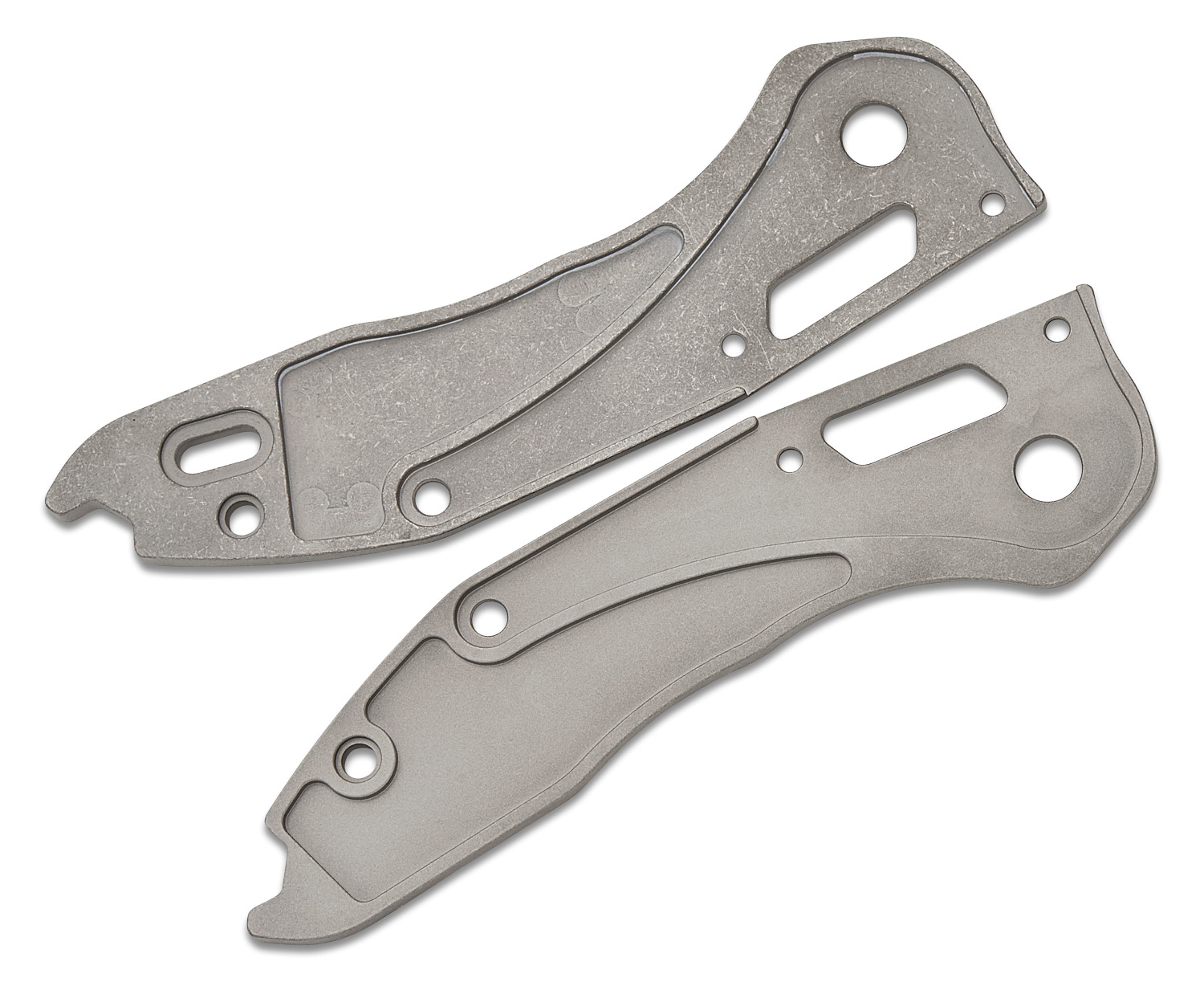 Lex Customs Microtech Stitch Titanium Scales, Turtle, Glass Bead Blast ...