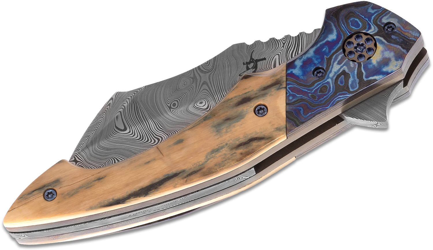 Greg Lightfoot Custom Alien Flipper Knife 3.25" Bjorkmans Twist ...