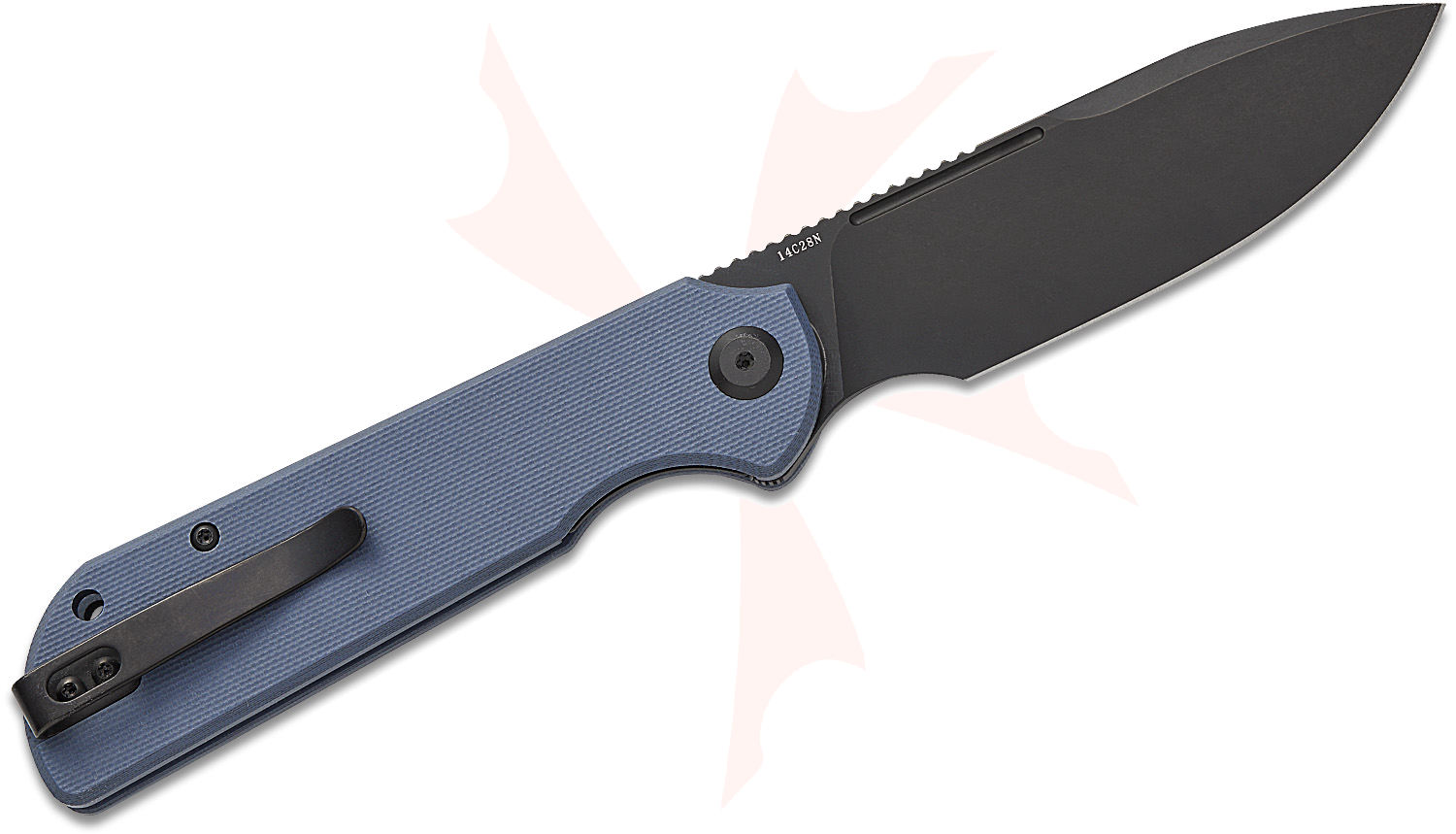 Liong Mah Designs Eutektik Binary Flipper Knife 3.75" 14C28N Black ...