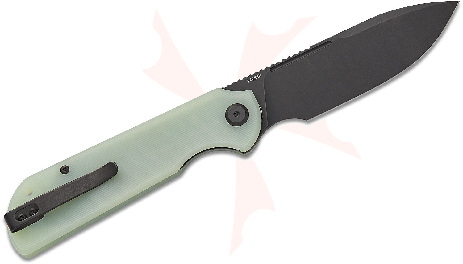 Liong Mah Designs Eutektik Binary Flipper Knife 3.75" 14C28N Black ...