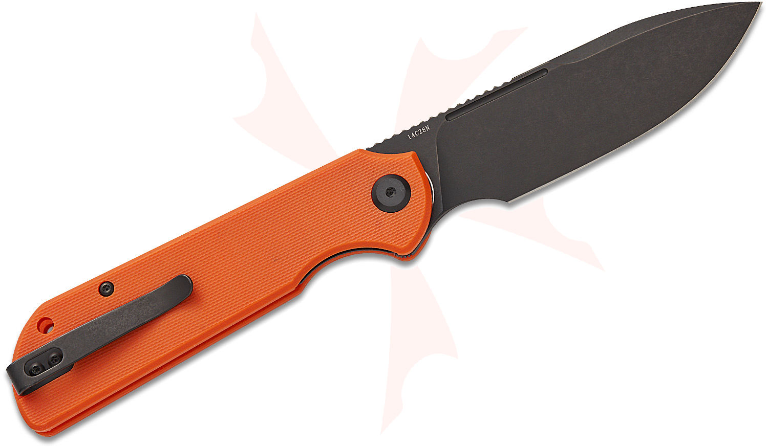 Liong Mah Designs Eutektik Binary Flipper Knife 3.75" 14C28N Black ...