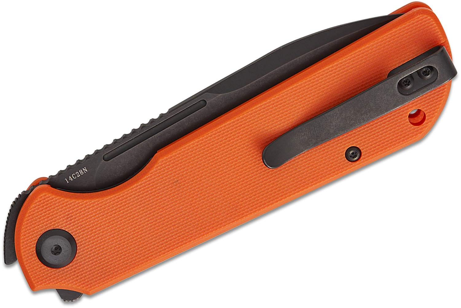 Liong Mah Designs Eutektik Binary Flipper Knife 3.75" 14C28N Black ...