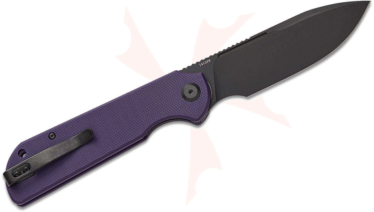 Liong Mah Designs Eutektik Binary Flipper Knife 3.75" 14C28N Black ...