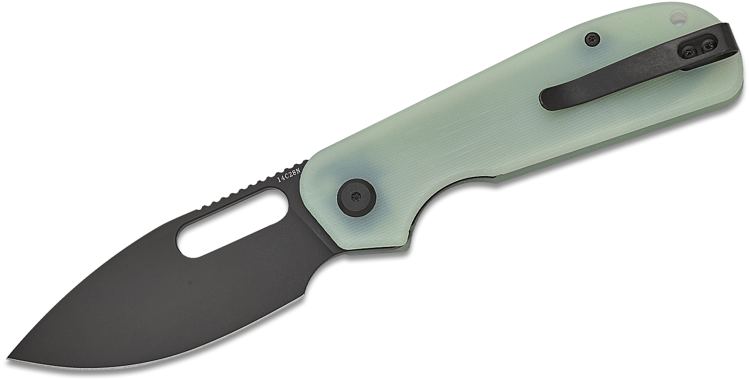 Liong Mah Designs Eutektik EFD Left Handed Front Flipper Knife 3.5 ...