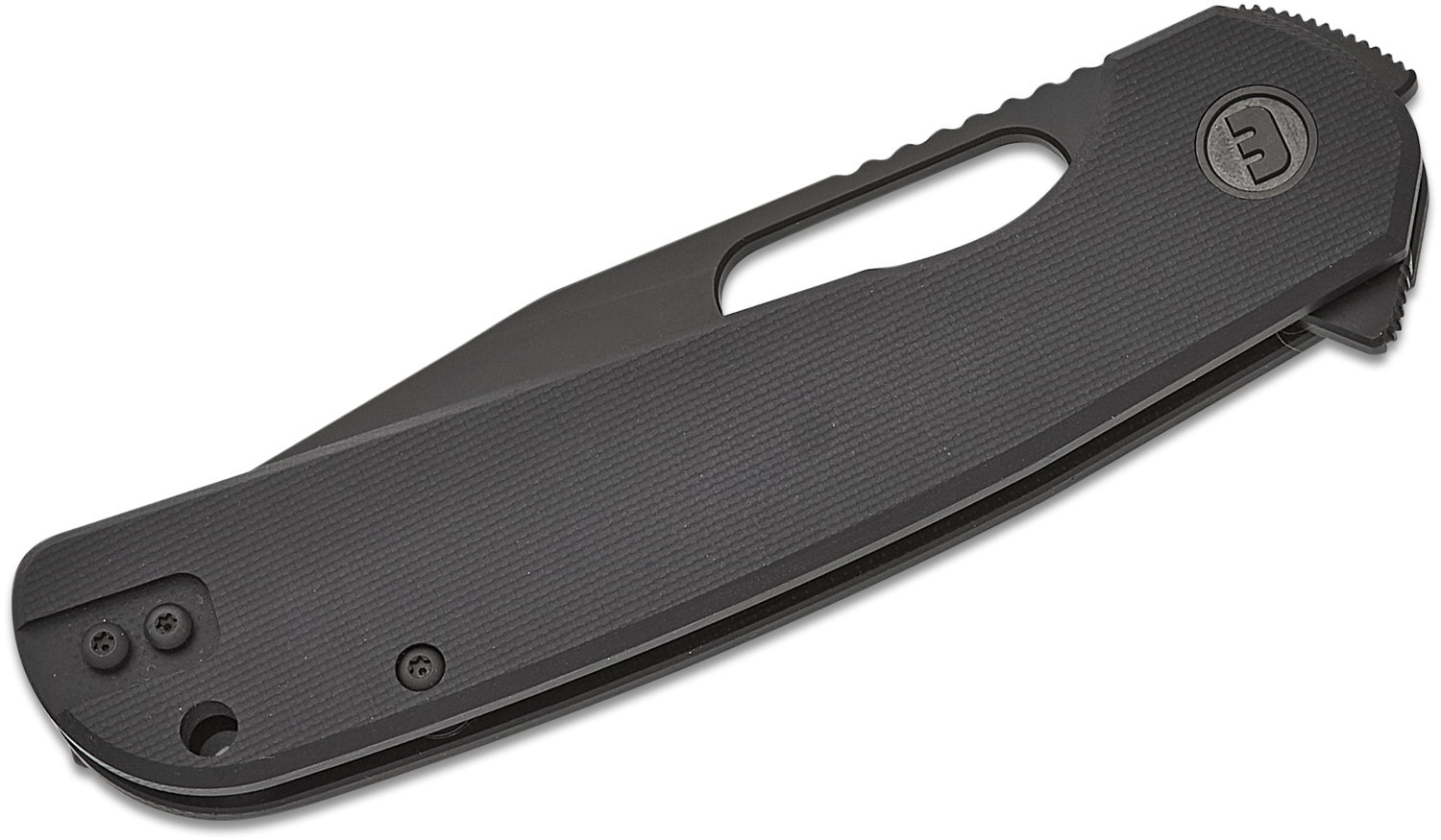 Liong Mah Designs Eutektik Trinity Flipper Knife 3.75" 14C28N Black ...