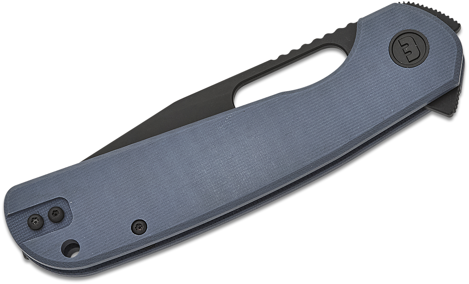 Liong Mah Designs Eutektik Trinity Flipper Knife 3.75" 14C28N Black ...