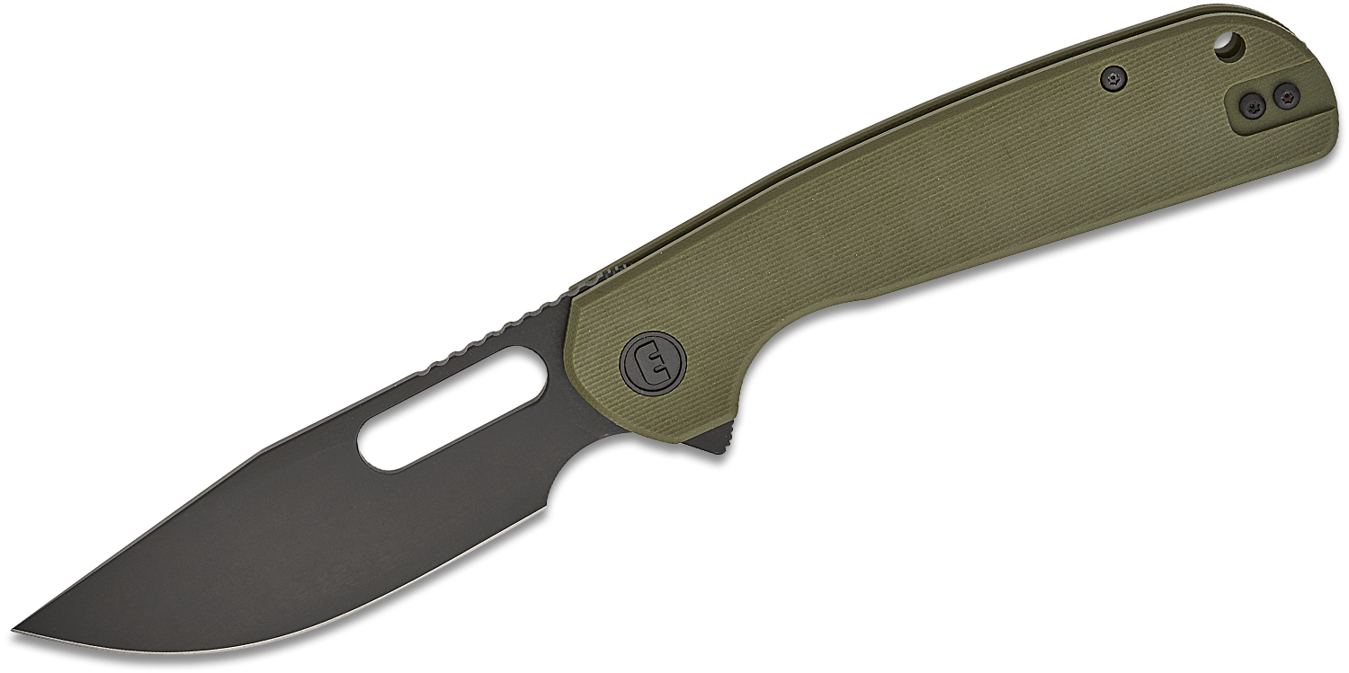 Liong Mah Designs Eutektik Trinity Flipper Knife 3.75" 14C28N Black ...