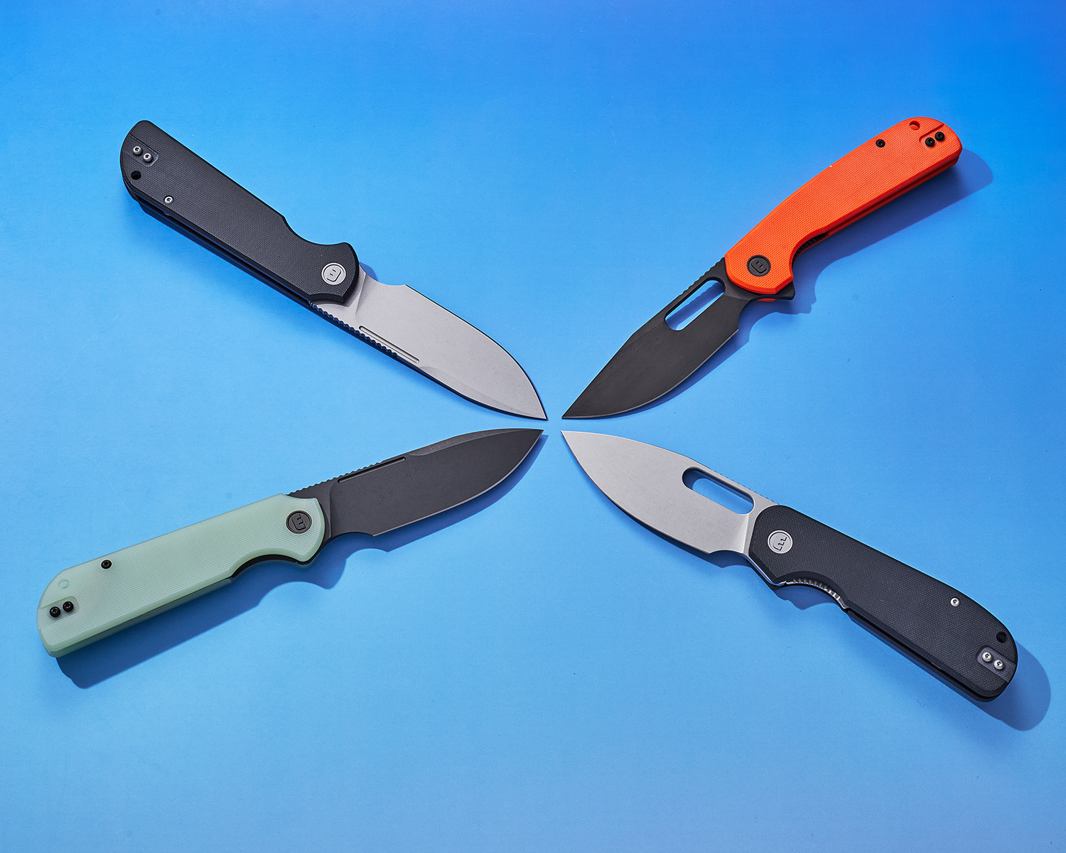 Liong Mah Designs Eutektik Trinity Flipper Knife 3.75" 14C28N Black ...