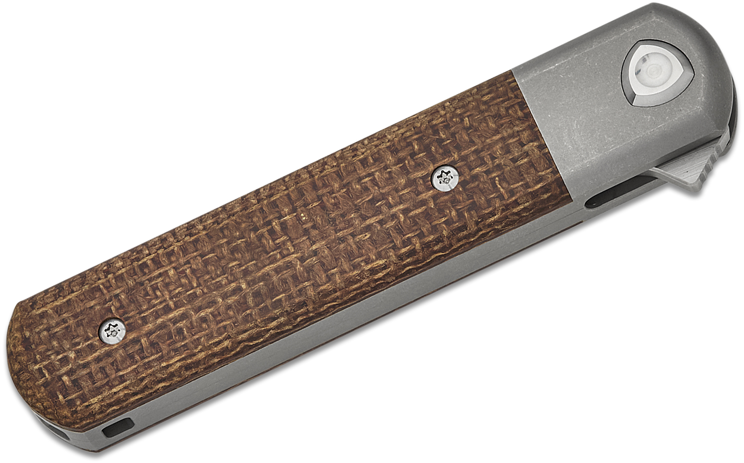 Liong Mah Designs T-1 Tanto One Bolster Lock Flipper Knife 3.75" M390 ...
