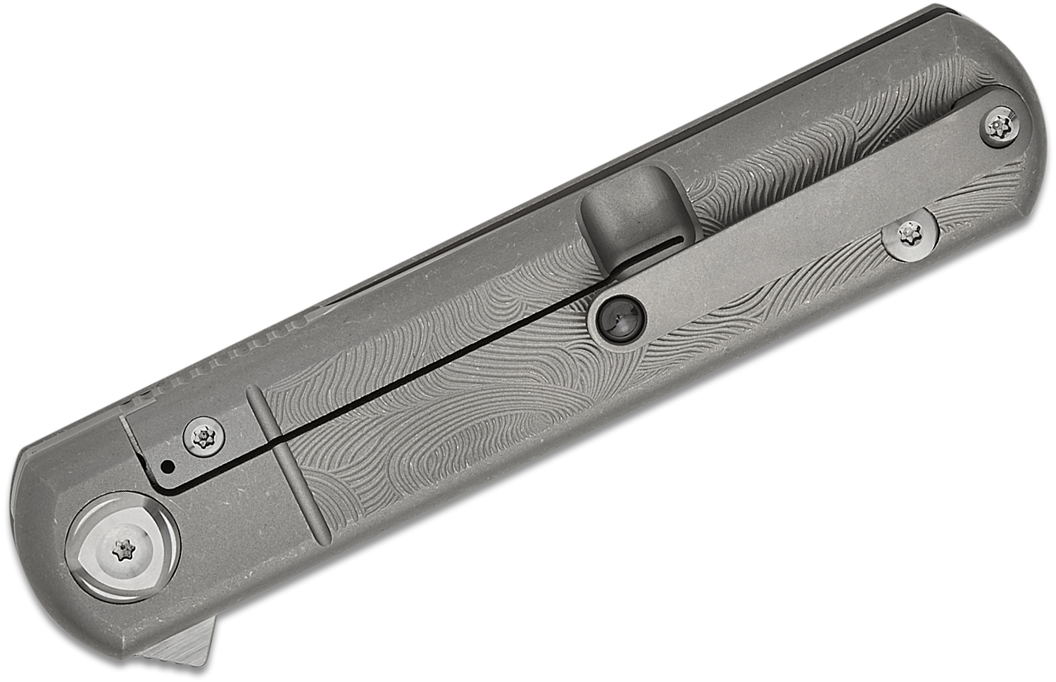 Liong Mah Designs T-1 Tanto One Frame Lock Flipper Knife 3.75" M390 ...