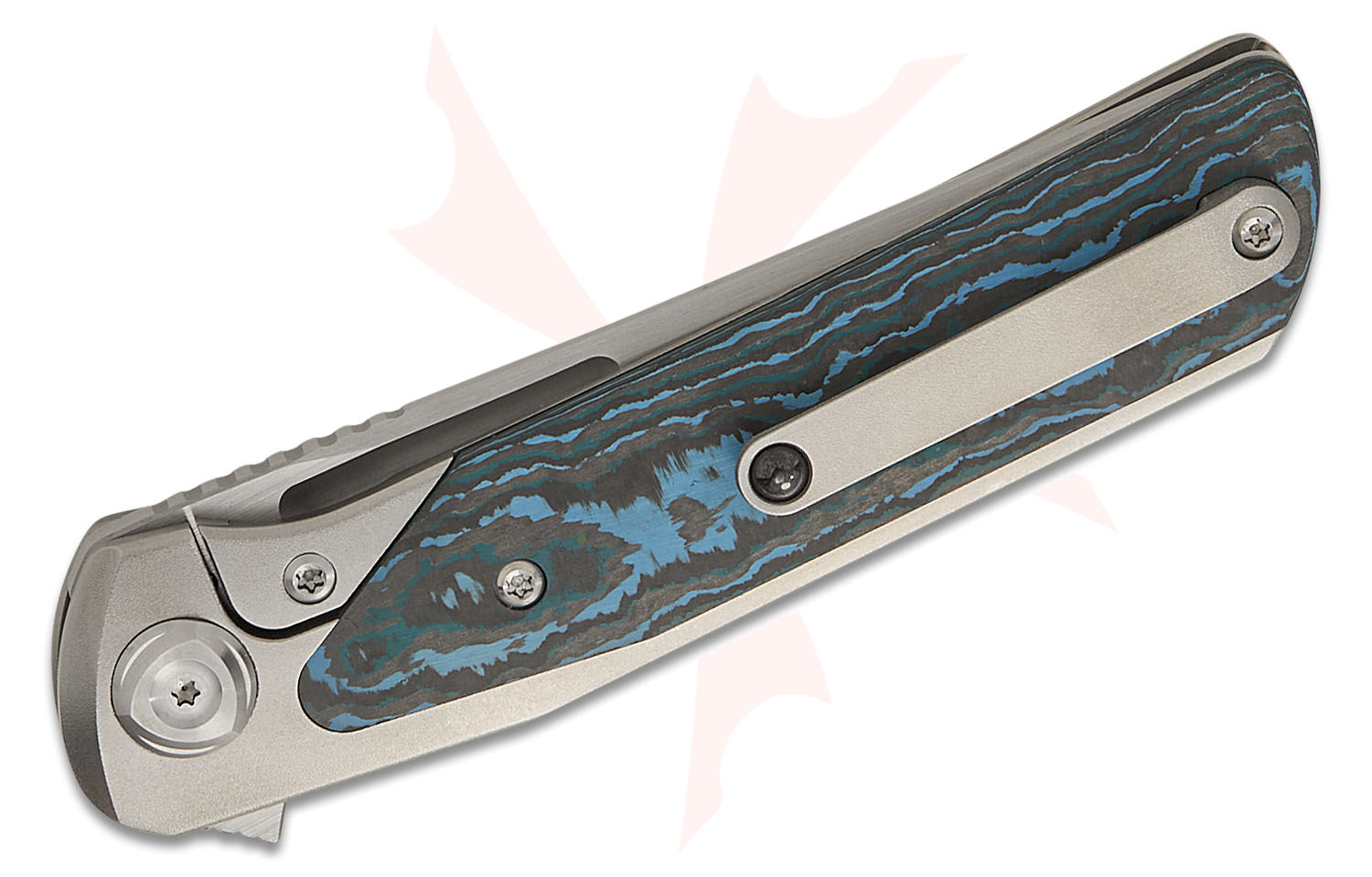 Liong Mah Designs Warrior 3 Flipper Knife 3.5" M390 Hand Rubbed Satin ...