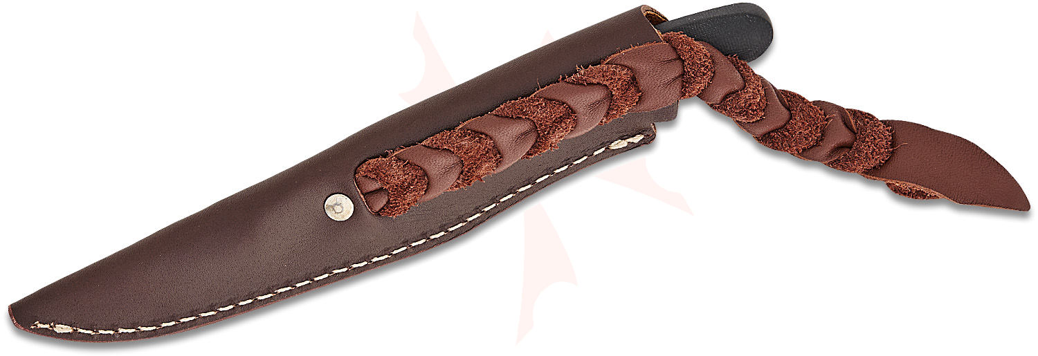 LionSteel AG01 GBK Ago Fixed Blade Knife 3.31" M390 Satin Drop Point ...