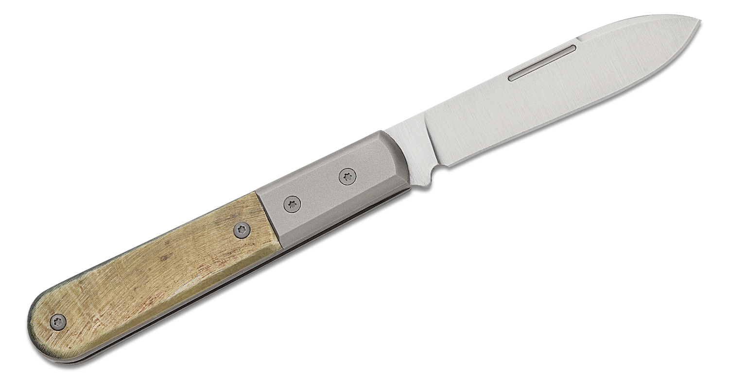 LionSteel CollectorKnives Roundhead Barlow Folding Knife 2.95" M390 ...