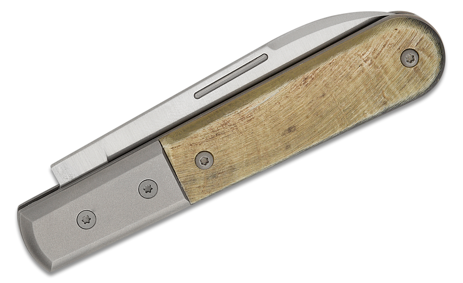 LionSteel CollectorKnives Roundhead Barlow Folding Knife 2.95" M390 ...