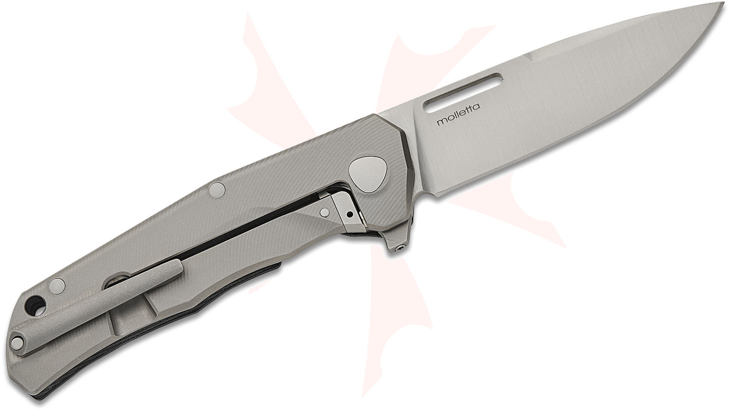 LionSteel Q4 GBK Q4ttro Frame Lock Flipper Knife 3.31" CPM-MagnaCut ...
