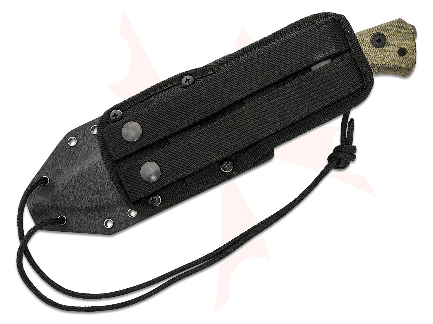 LionSteel T6B 3V CVG Fixed Blade Knife 6.03" CPM-3V Old Black Drop ...