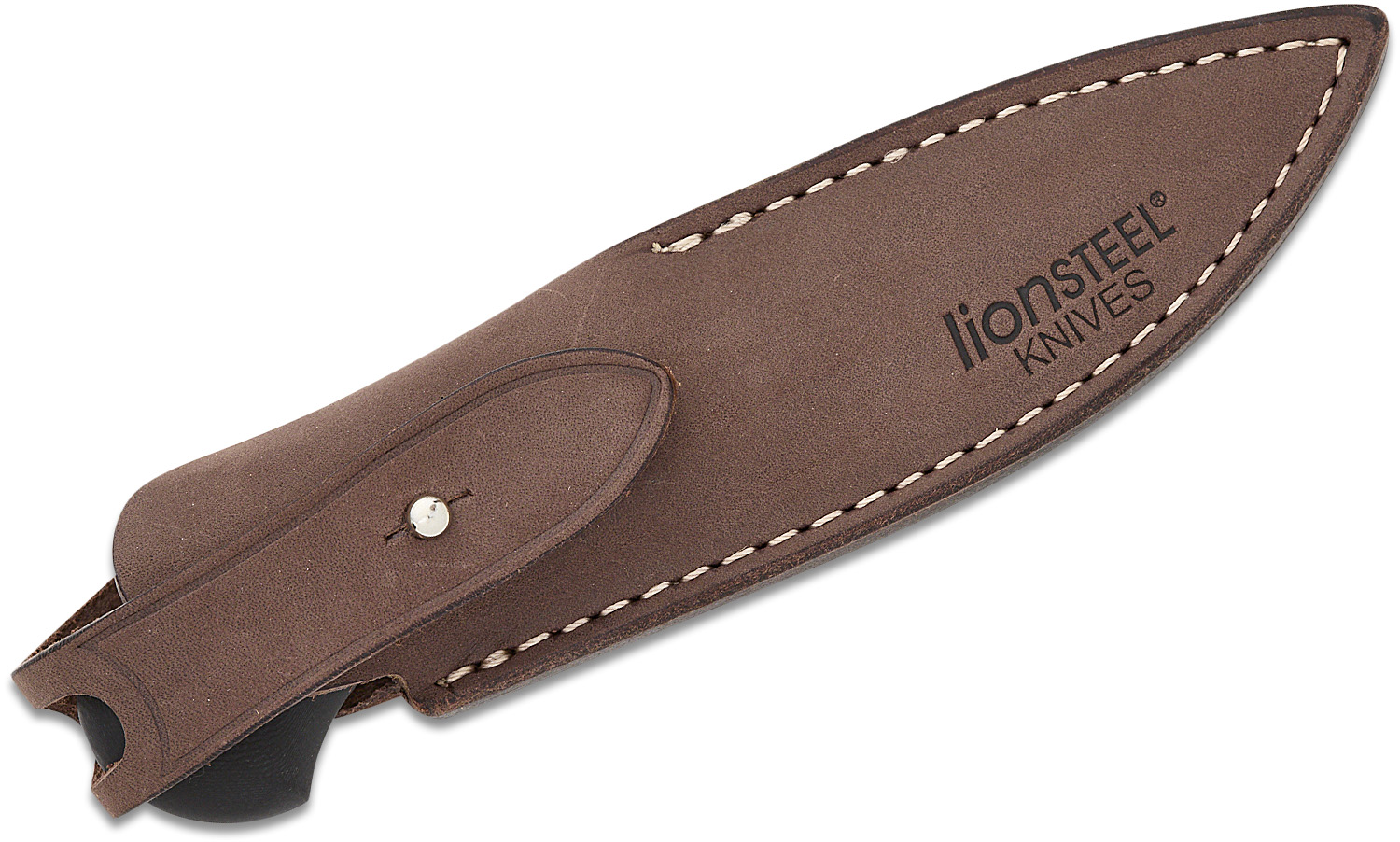 LionSteel Willy Pocket Fixed Blade Knife 3.11" M390 Satin Drop Point ...